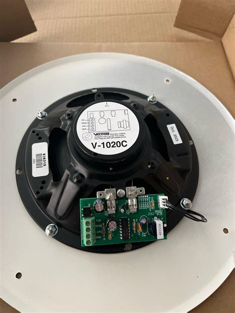 Wiring Up A Paging Speaker R Lowvoltage