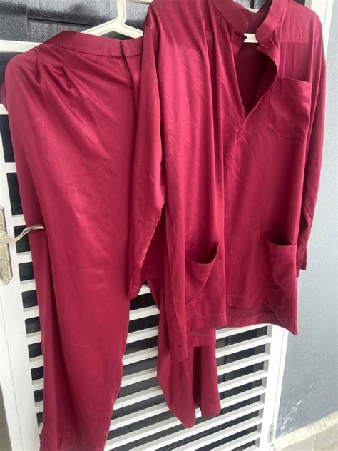 Baju Melayu Meroon Mens Fashion Muslim Wear Baju Melayu On Carousell