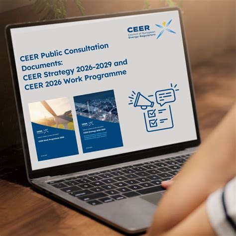 Ceer Opens Consultations On Its Strategy 2026 2029 And 2026 Work