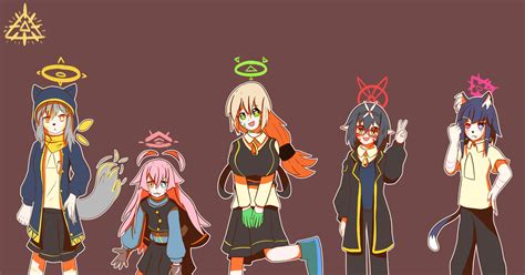 ブルーアーカイブ イエロー アーカイブ ブルー アーカイブ Au アビドス Elfswapのイラスト Pixiv