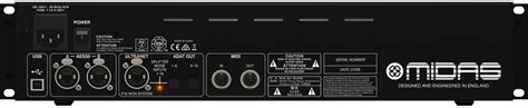 Midas DL16 16 Input 8 Output Stage Box With 16 Midas Mic Preamps 8 Low Impedance Line Level