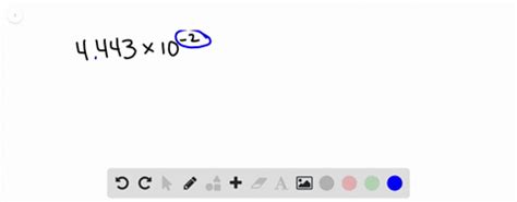 Solved Write The Following Number In Decimal Notation Without Using
