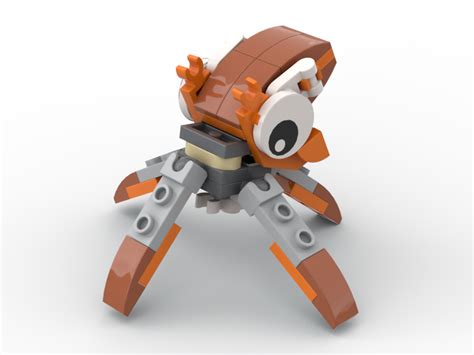 Lego Moc 30574 Octopus By Pocmoc Rebrickable Build With Lego