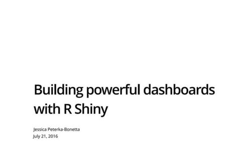 Prototyping With R Shiny Video And Quiz Analysis In Moocs Ppt