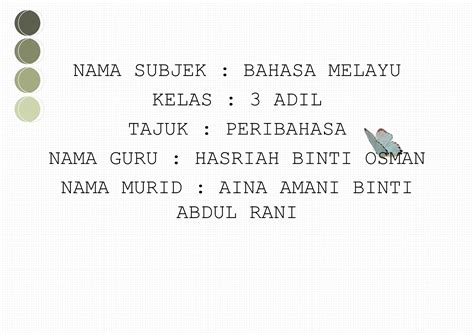 Peribahasa Semangat Kejiranan Seperti Kera Sumbang Semangat Kejiranan