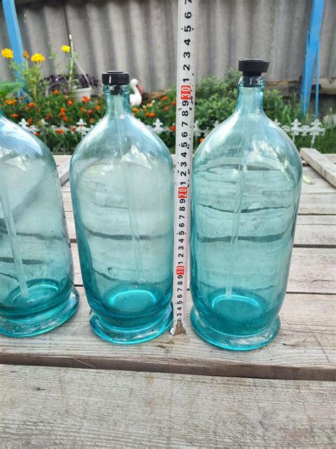 Стеклянный бутыль бутылка 2 л литра для вина ссср сифон стеклянный: 150 ...
