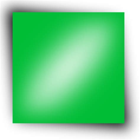 Green Rectangle Public Domain Vectors