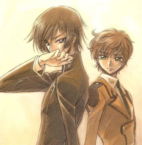 Lelouch And Suzaku Code Geass Photo 4280493 Fanpop