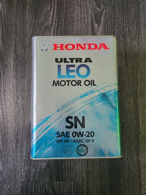Honda Ultra Leo 0W-20, Car Accessories, Accessories on Carousell