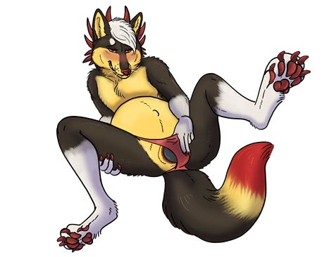 Rule 34 Absurd Res Andromorph Anthro Birth Blush Canid Canine