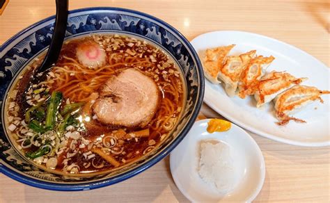 仲御徒町福徳昔ながらのラーメンに大根おろしと辛子で食べる餃子 酒と食とお取り寄せと私