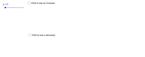 Percentage Increase And Decrease Geogebra