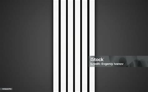 회색 배경에 흰색 직선 줄무늬 3d 패턴 라인 모던 디자인 줄무늬 기하학적 모양 원근 3차원 형태에 대한 스톡 벡터 아트 및 기타 이미지 3차원 형태 가리기 개념