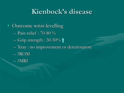 Ppt Kienbocks Disease Powerpoint Presentation Free Download Id3376665