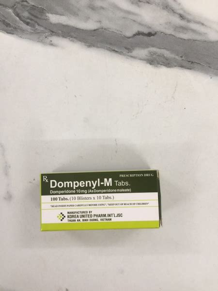 Thuốc Chống Nôn Dompenyl M Hàn Quốc Hộp 100v Citicare 247