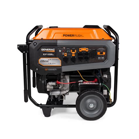 Generac 7705 Gp15500efi Portable Generator 49 St Ziller Electric