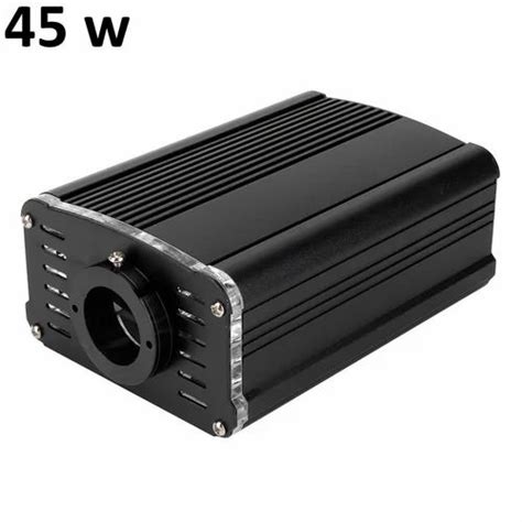 45w Led Rgbw Fiber Optic Light Engine Illuminator For Indoor Lighting