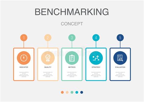Indicator Quality Metrics Strategy Stock Vector Illustration Of