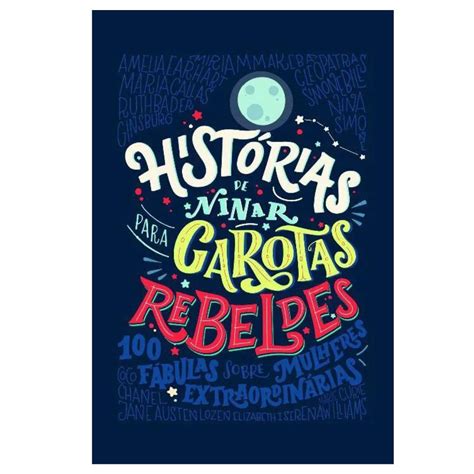Histórias de Ninar para Garotas Rebeldes Vol Livro Infantil Ioiô de Pano Brinquedos Educativos
