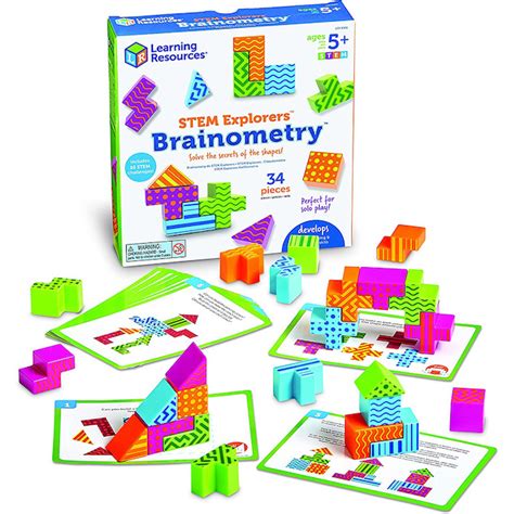 Stem Explorers Brainometry Best Brainteasers For Ages 5 To 9