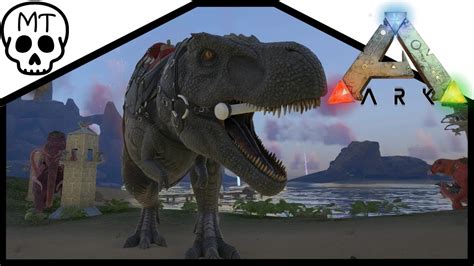 Alpha T Rex Tame Ark Survival Evolved Extinction Core Youtube