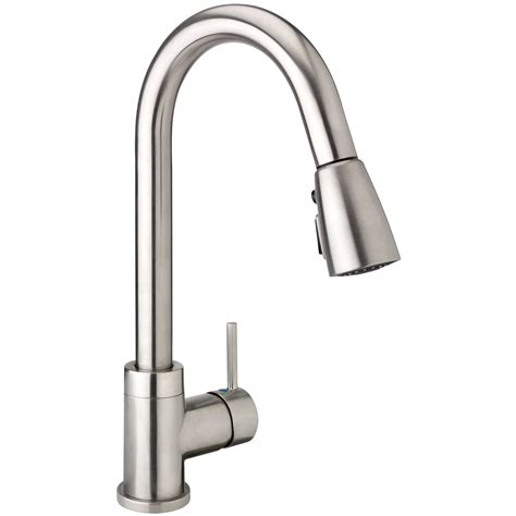 Brushed Nickel Single Hole Kitchen Faucet Things In The Kitchen