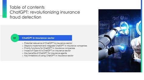 Chatgpt Revolutionizing Insurance Fraud Detection Table Of Contents