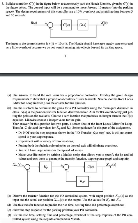 Solved Build A Controller C S In The Figure Below To Chegg