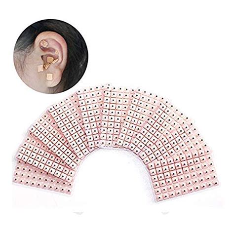 600 Counts Disposable Ear Press Seeds Acupuncture Vaccaria P