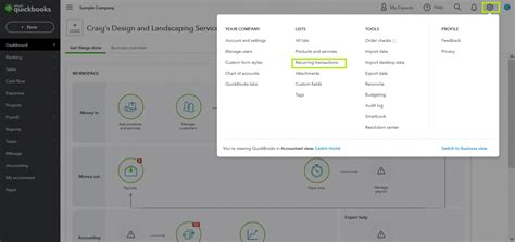 How To Create And Email Recurring Invoices In Quickbooks Online