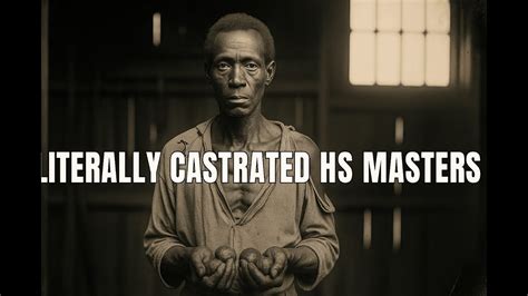 The Slave Who Castrated 8 Masters Who Used Him Youtube