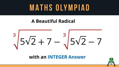 Math Olympiad Question How To Find Difference Of Cube Roots Wonderful Algebra Youtube
