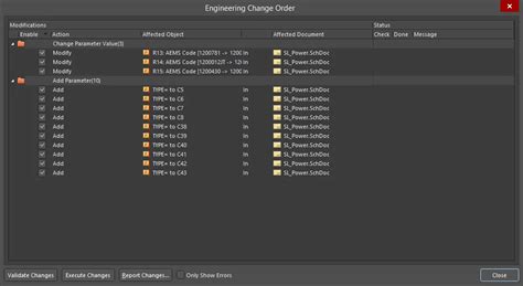 使用参数管理器 Altium Designer 22 技术文档