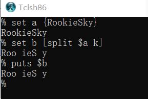 Tcl Tk语言学习 拆分字符串 tk获取字符串第一 CSDN博客
