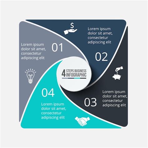 Premium Vector Vector Square Infographic