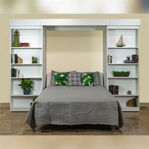 Wall Bed Majestic Library Bed Deluxe Bed In Multiple Sizes Colors