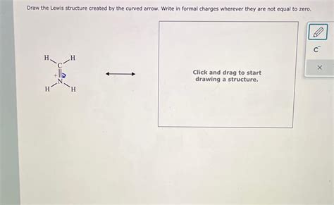 Solved Draw The Lewis Structure Created By The Curved Ar
