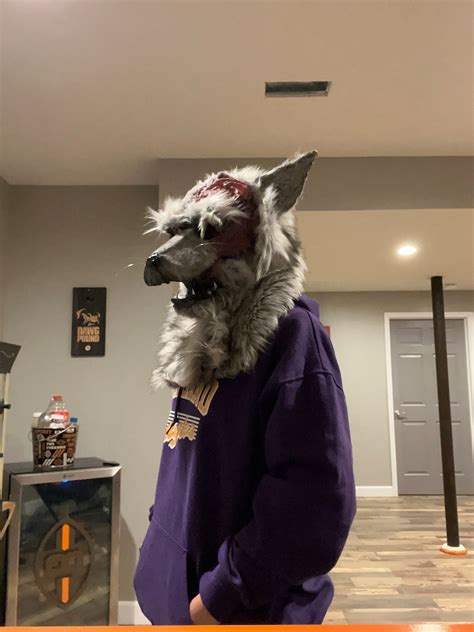 Werewolf Costume Fursuit With Moving Jaw And Eyelid Etsy