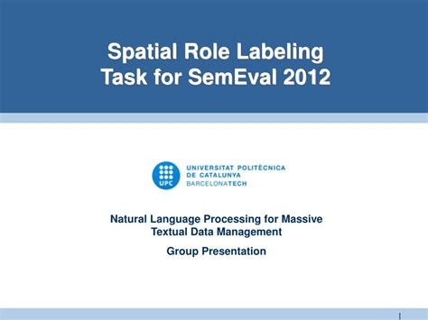 Ppt Spatial Role Labeling Task For Semeval 2012 Powerpoint Presentation Id 6895562