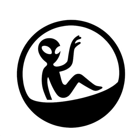 Premium Vector Cute Alien Svg