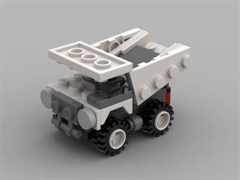 Lego Moc Tiny Mining Truck By Cocoacao Rebrickable Build With Lego
