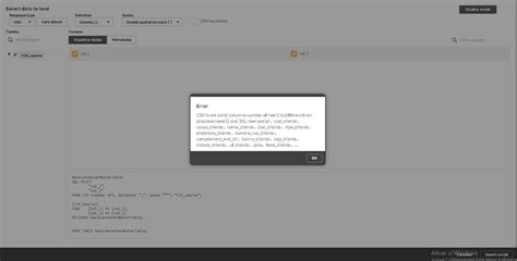 Load Problem First Line In A Csv File Has A Diff Qlik Community