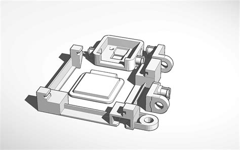 3d Design [v2] Raspberry Pi Suction Cup Mount Small Suction Cups