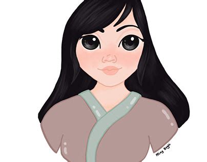 Mulan Fanart Projects Photos Videos Logos Illustrations And Branding Behance
