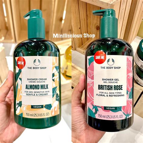 Jual The Body Shop Shower Gel Big Size 750 Ml Shopee Indonesia