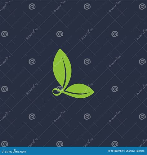 Diseño De Iconos Y Logotipos De L O Ll Stock De Ilustración