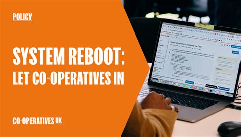 System Reboot Let Co Operatives In Co Operatives Uk