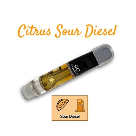 Aventus 8 Thc Citrus Sour Diesel Full Spectrum 510 Thread Vape