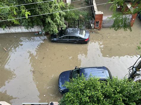 Gurugram Grapples With Waterlogging After Rains In Pics