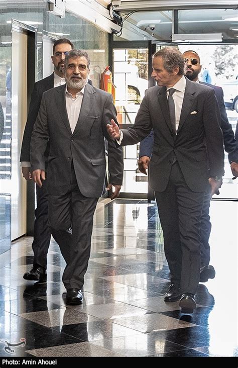 کنفرانس مطبوعاتی رئیس سازمان انرژی اتمی ایران و مدیرکل آژانس بین المللی